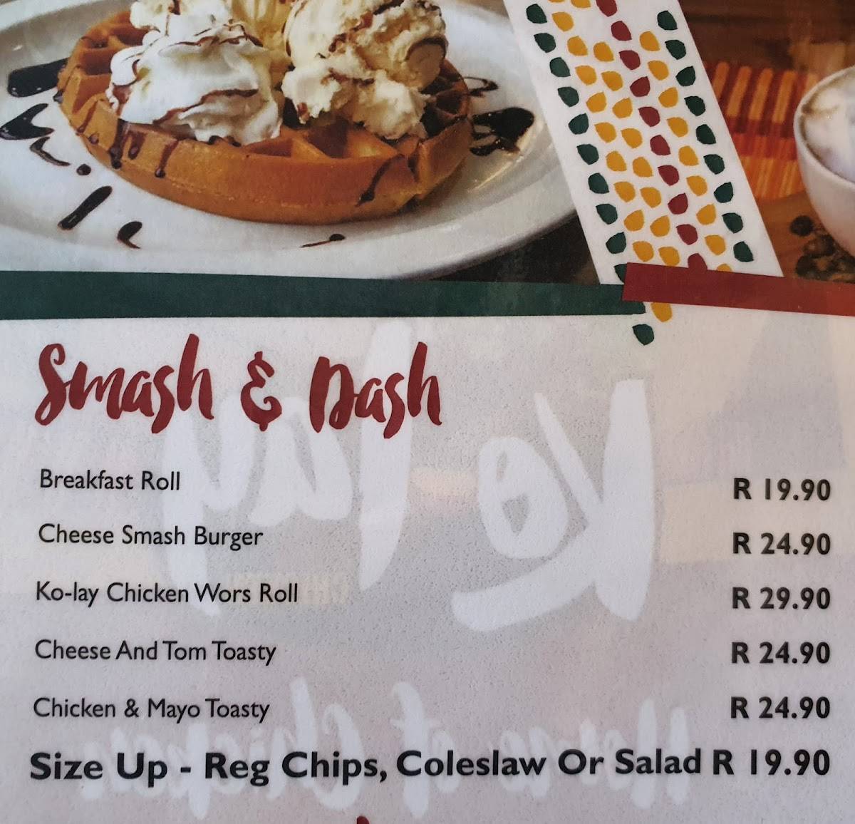 Menu at Kolay Home of Chicken restaurant, Durban North
