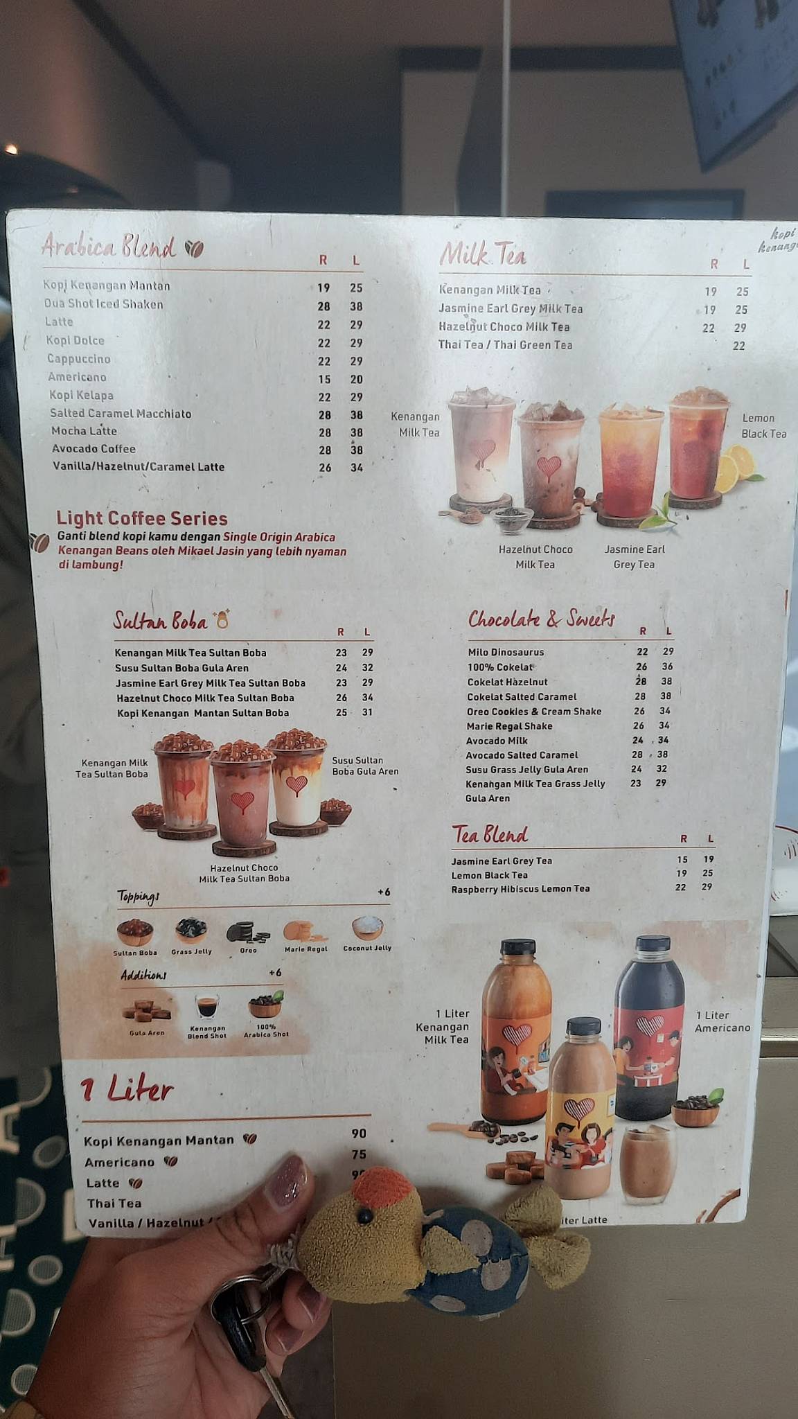 Carta de Satu Kenangan - Ruko Pomad, Bogor