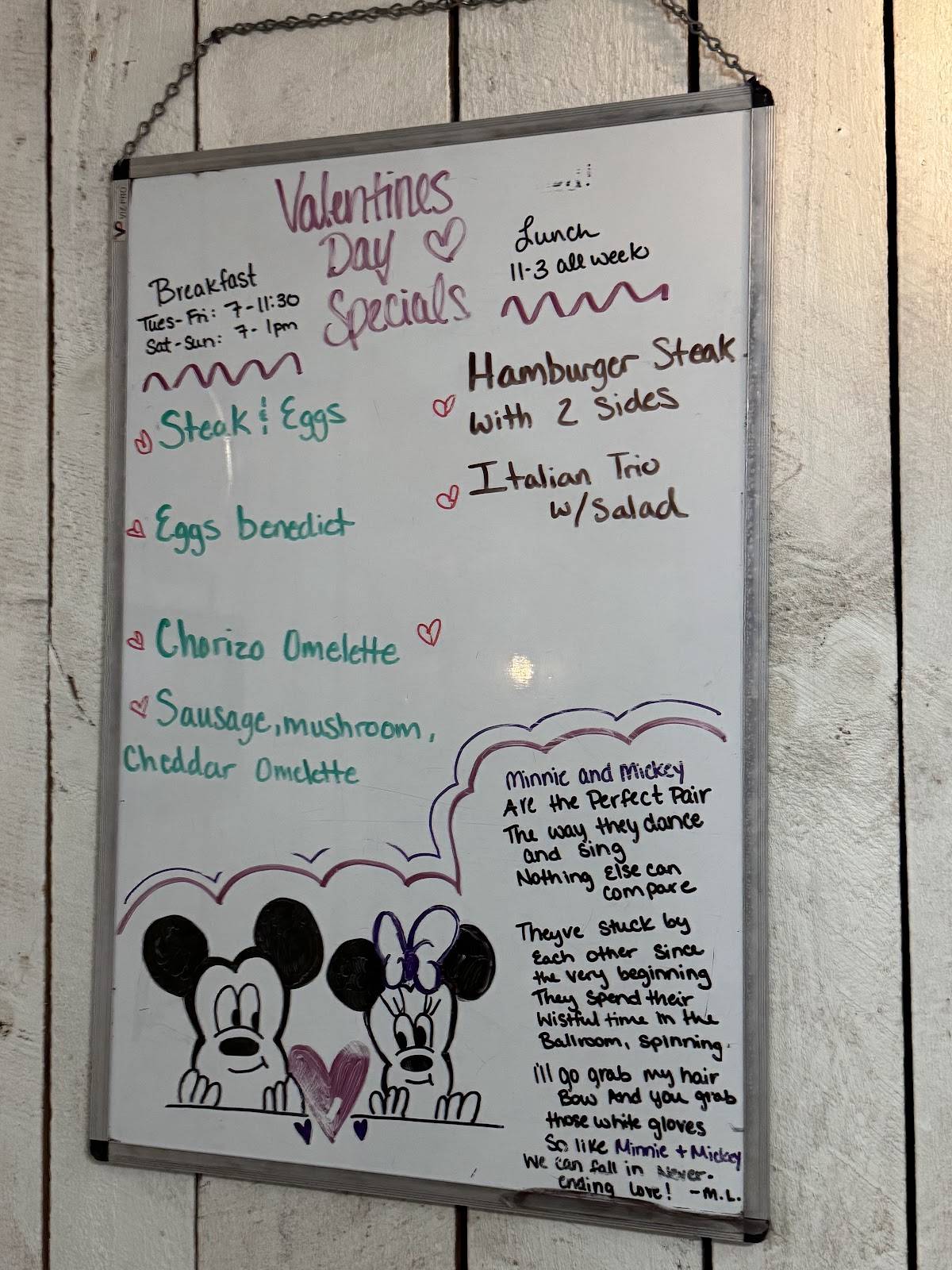 Menu at Kosta's Kitchen restaurant, Fletcher, Hendersonville Rd