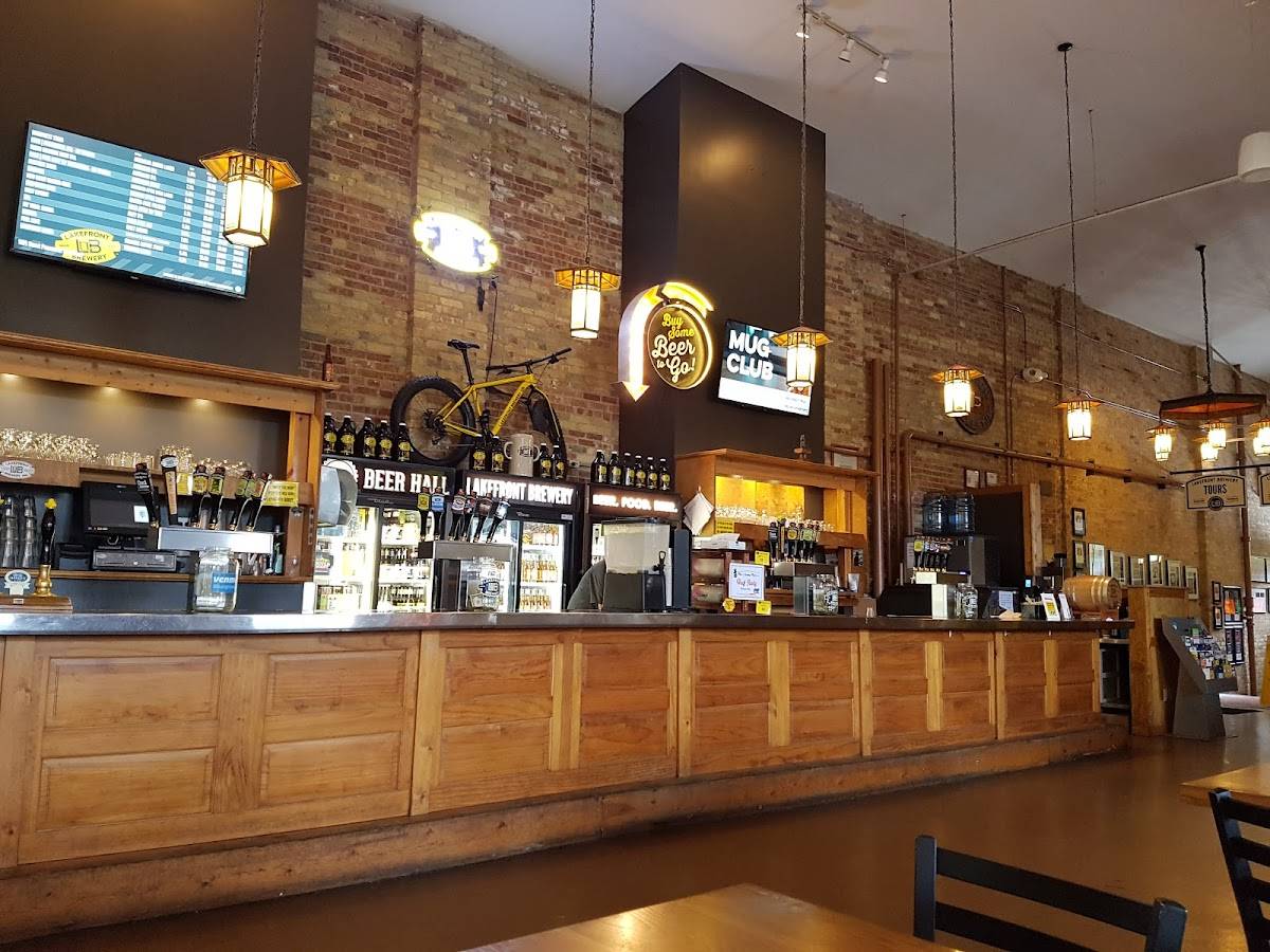 Menu at Lakefront Brewery pub & bar, Milwaukee, N Commerce St