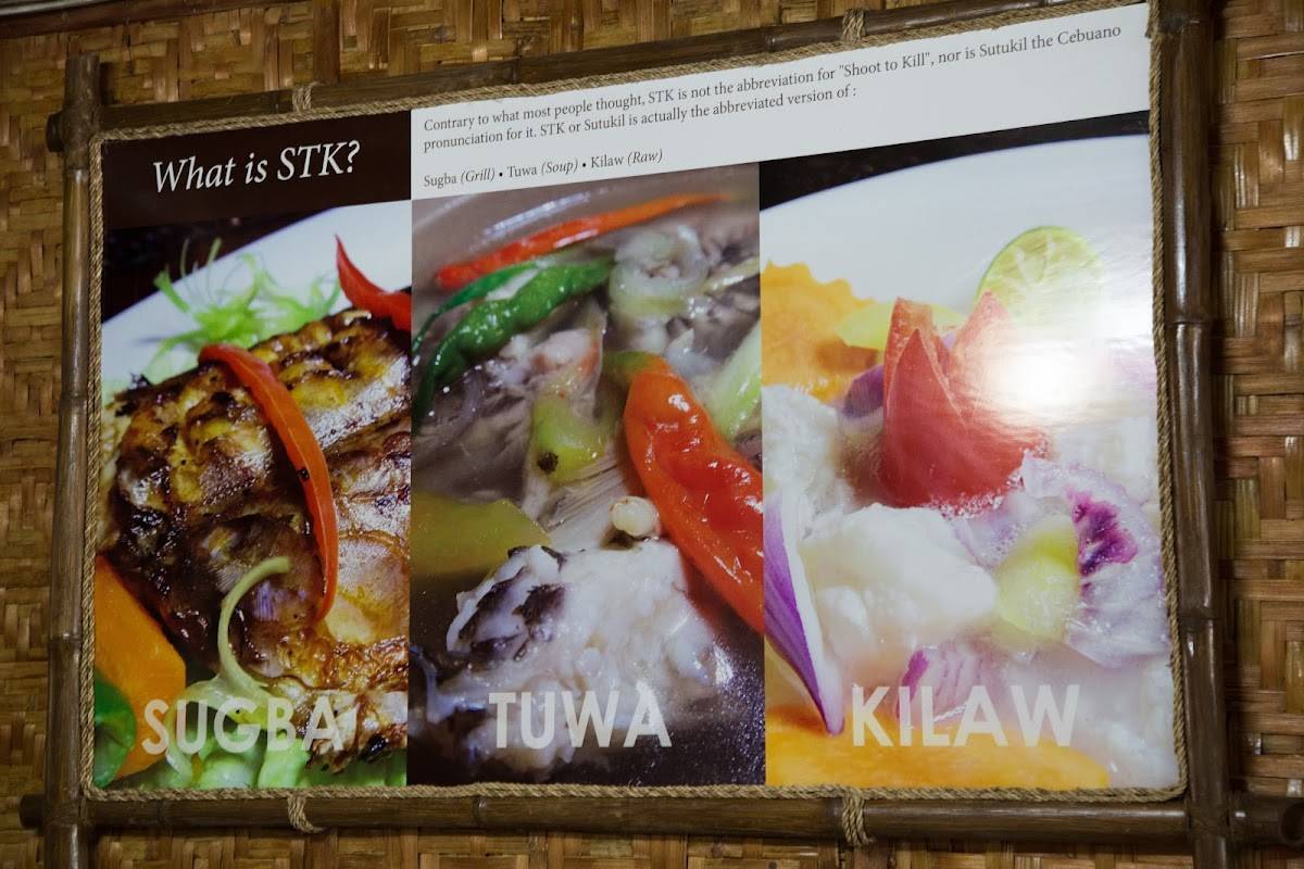 Menu at MANNA SUTUKIL/Mayang Seafoods restaurant, Lapu-Lapu City