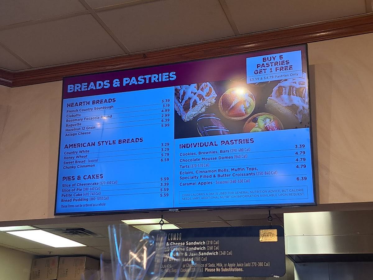 Menu at Kneaders Bakery & Cafe, Las Vegas, W Craig Rd