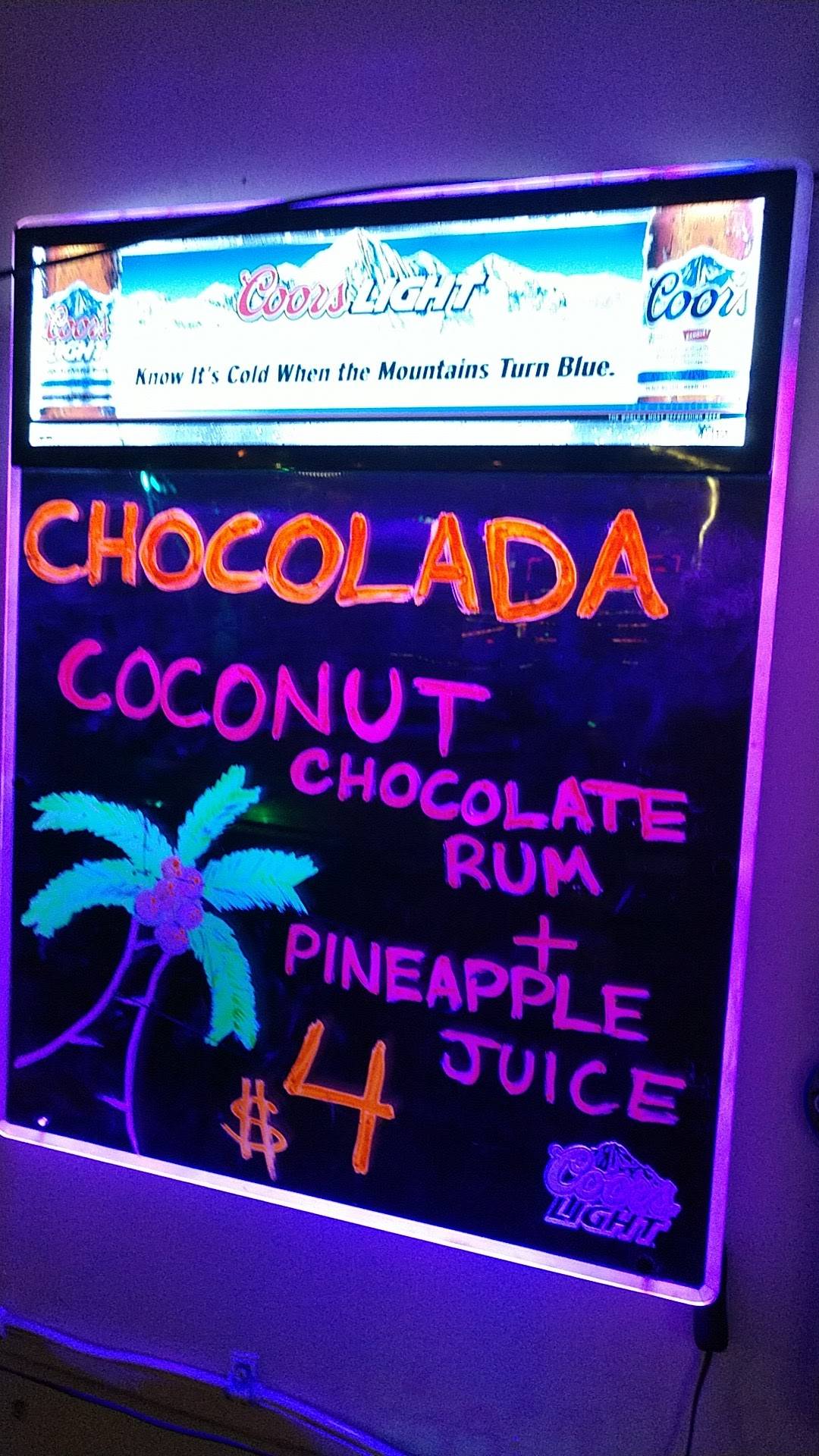 Menu at Lava Shack pub & bar, Pāhoa