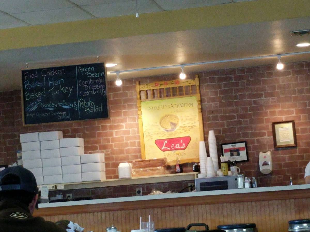 Menu at Lea's of Monroe cafe, Monroe