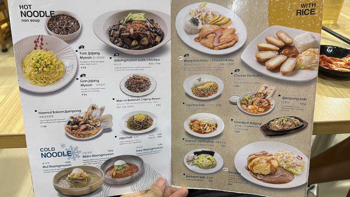 Menu at Legend of Noodle restaurant, Jakarta, Jl. Senopati No.81 8