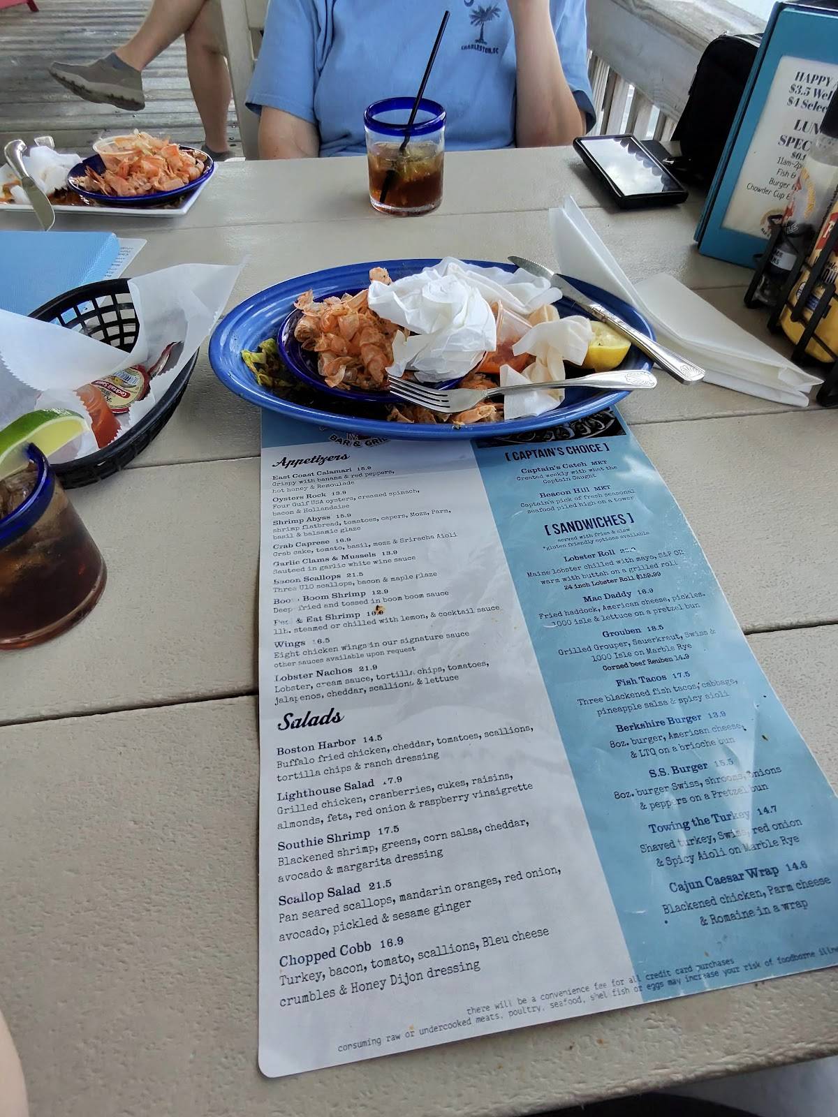 Menu at Lighthouse Point Bar and Grille, The Villages