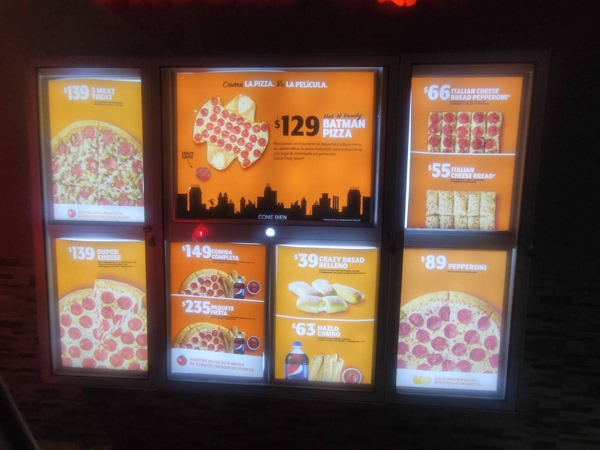 Carta del restaurante Little Caesars, Monterrey, Pte. 5000