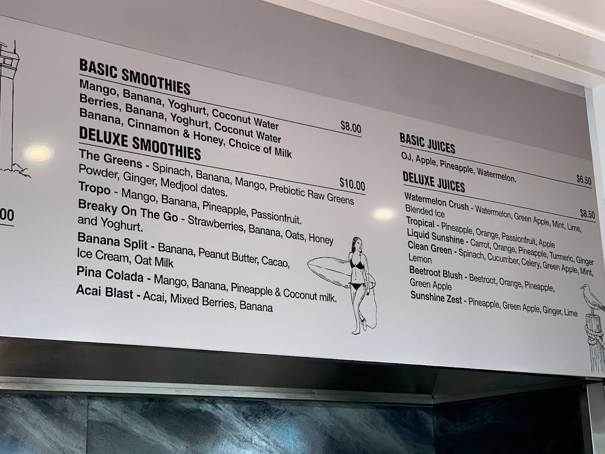 Menu at Local Social Cafe, Forest Glen