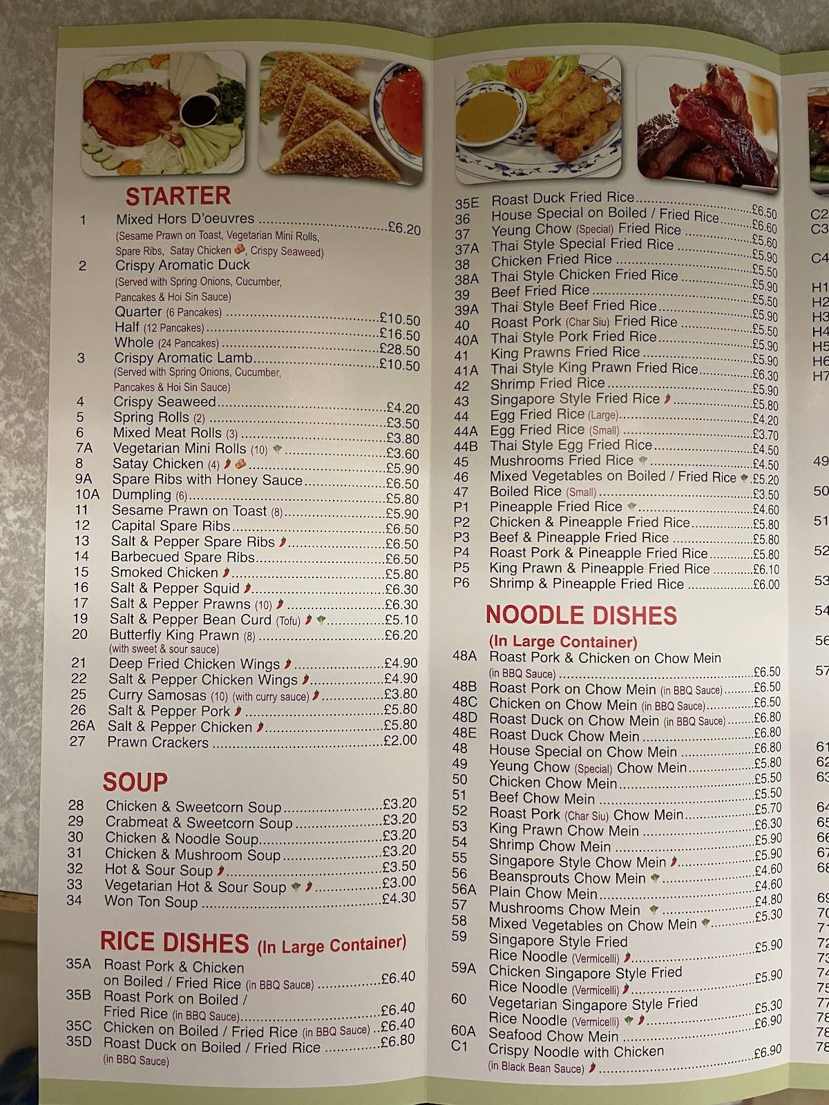 Menu at Golden Crown fast food, Watford, 199 St Albans Rd