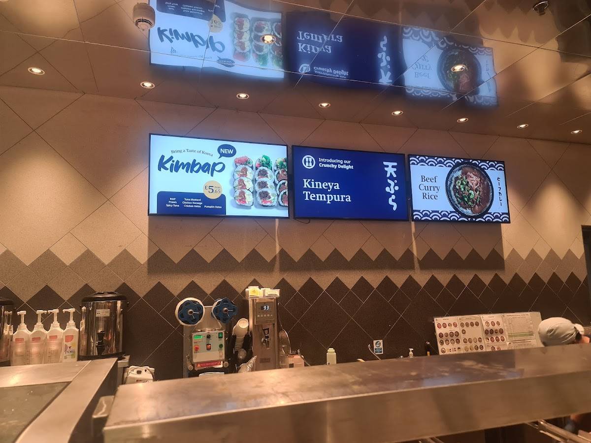 Menu at Kineya Mugimaru restaurant, London