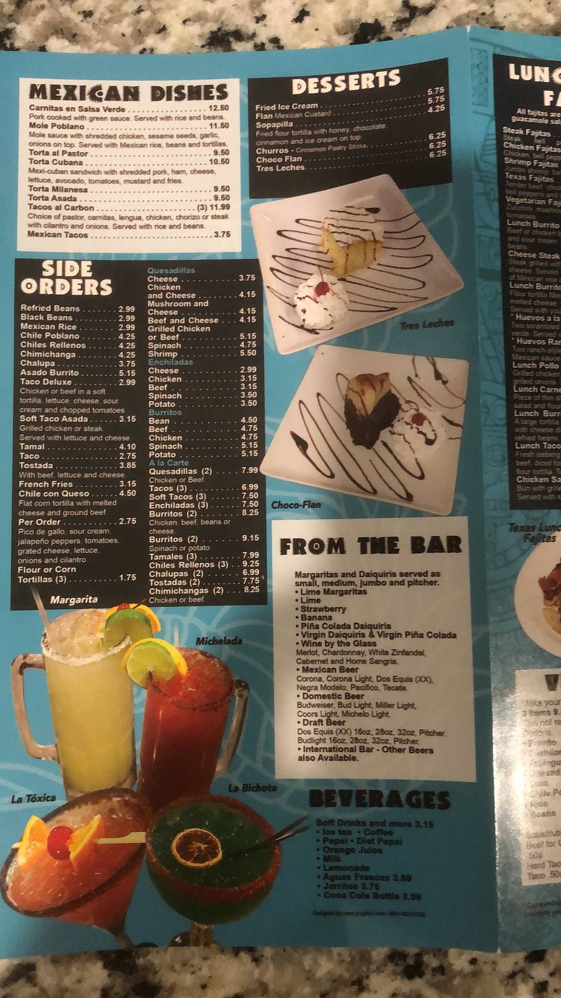 Menu at Los Mayas Mexican Grill Lyman restaurant, Lyman