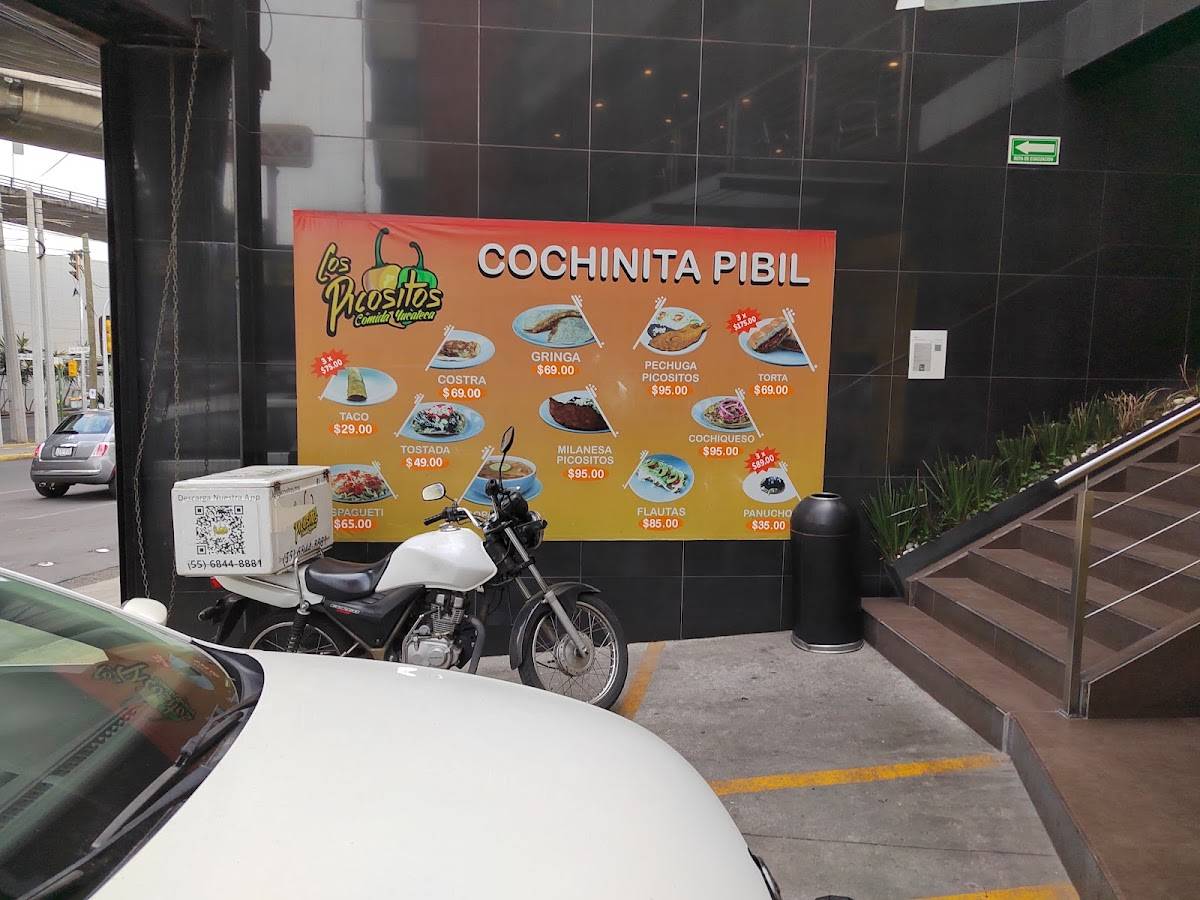 Carta del restaurante Los Picositos - Aguilas, Ciudad del México, Calz ...