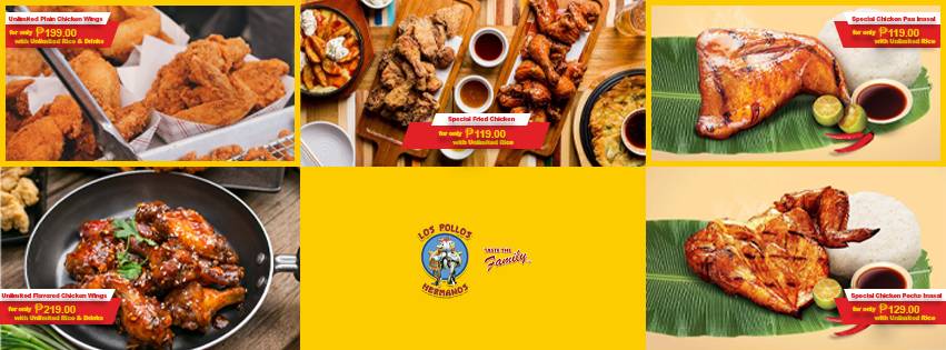 Carta del restaurante Los Pollos Hermanos - Initao, Initao