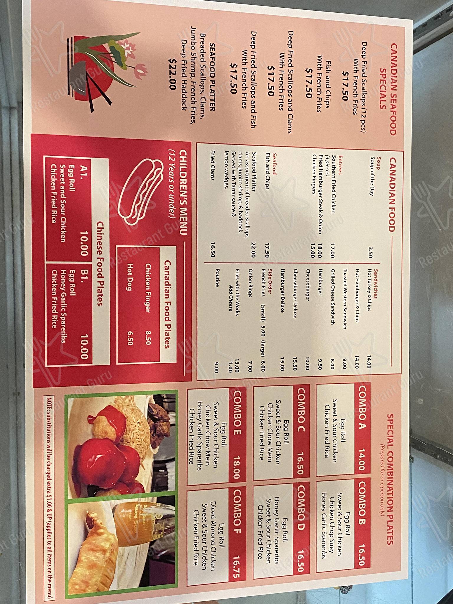 Lotus Garden Restaurant Kensington Menu | Fasci Garden