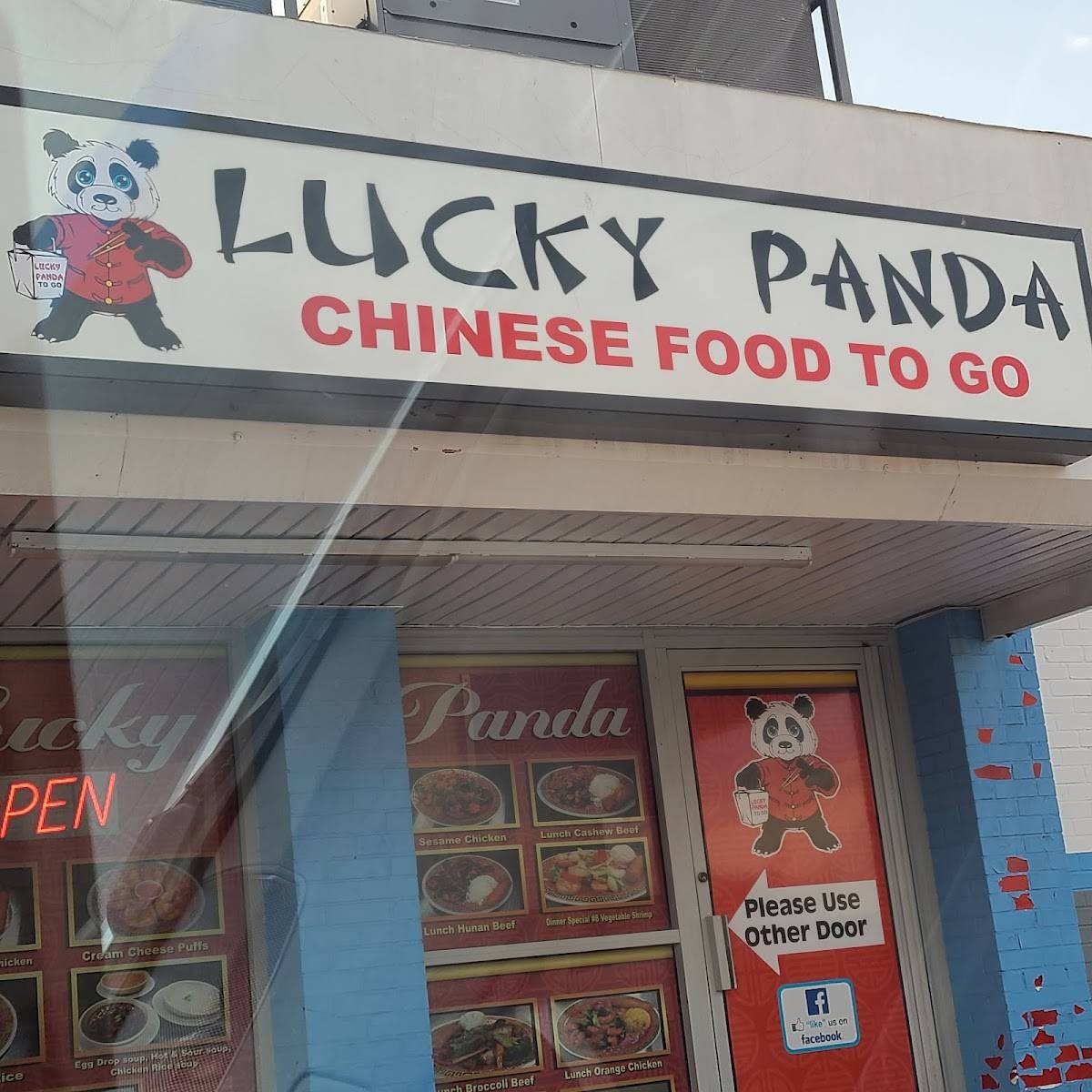 Menu at Lucky Panda restaurant, Corpus Christi, Carroll Ln