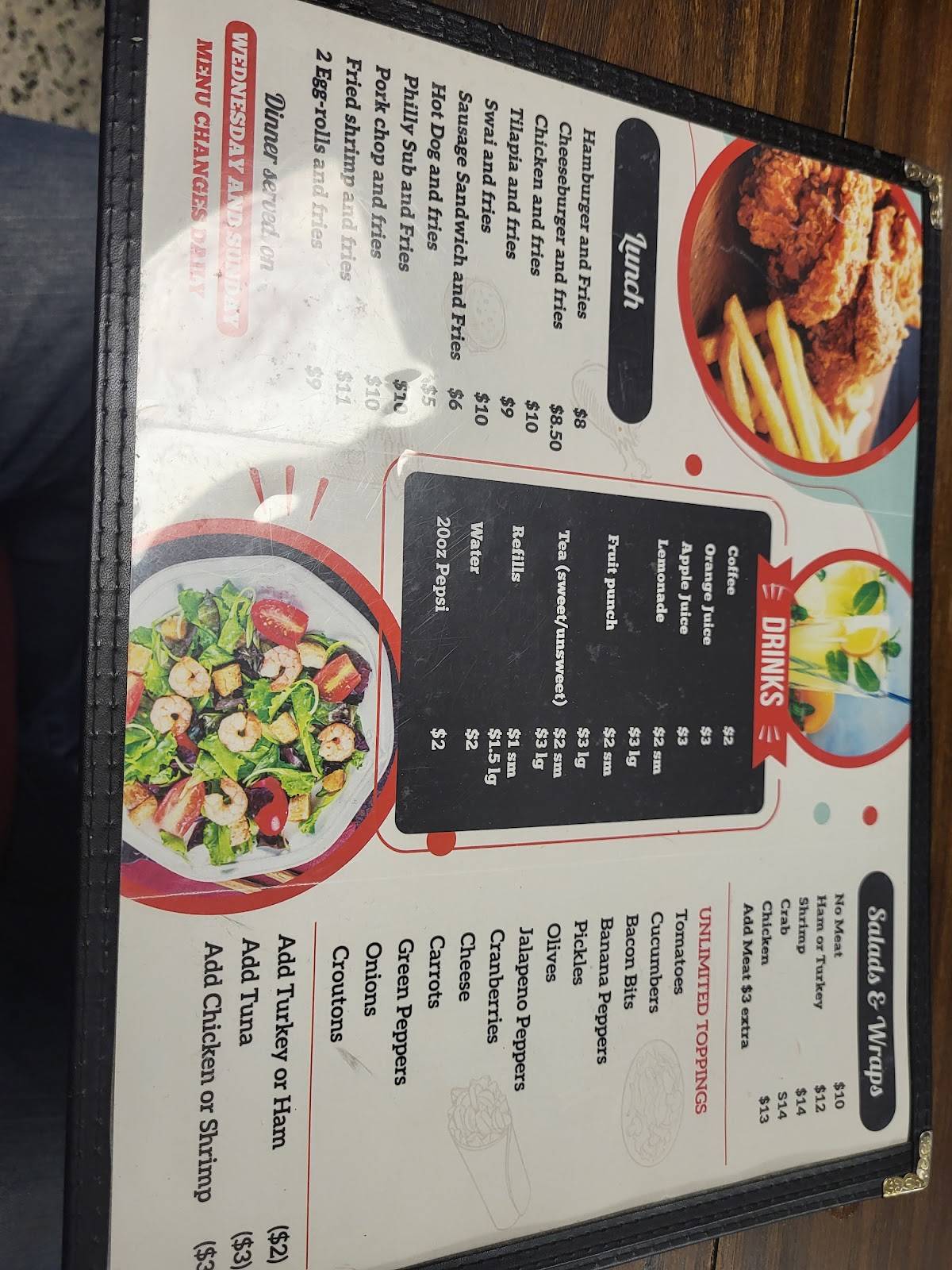 Menu at Lula Mae’s Eatery restaurant, Apopka