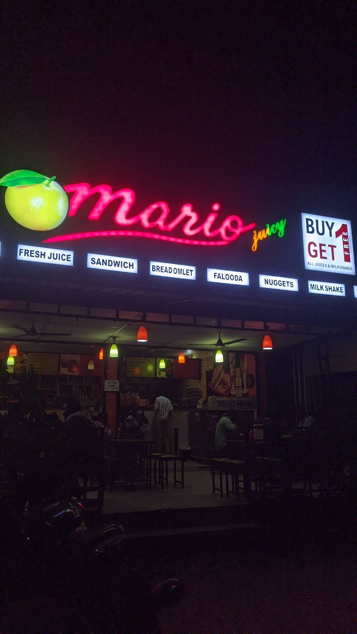 Menu at MARIO, Coimbatore, CHIL SEZ Road