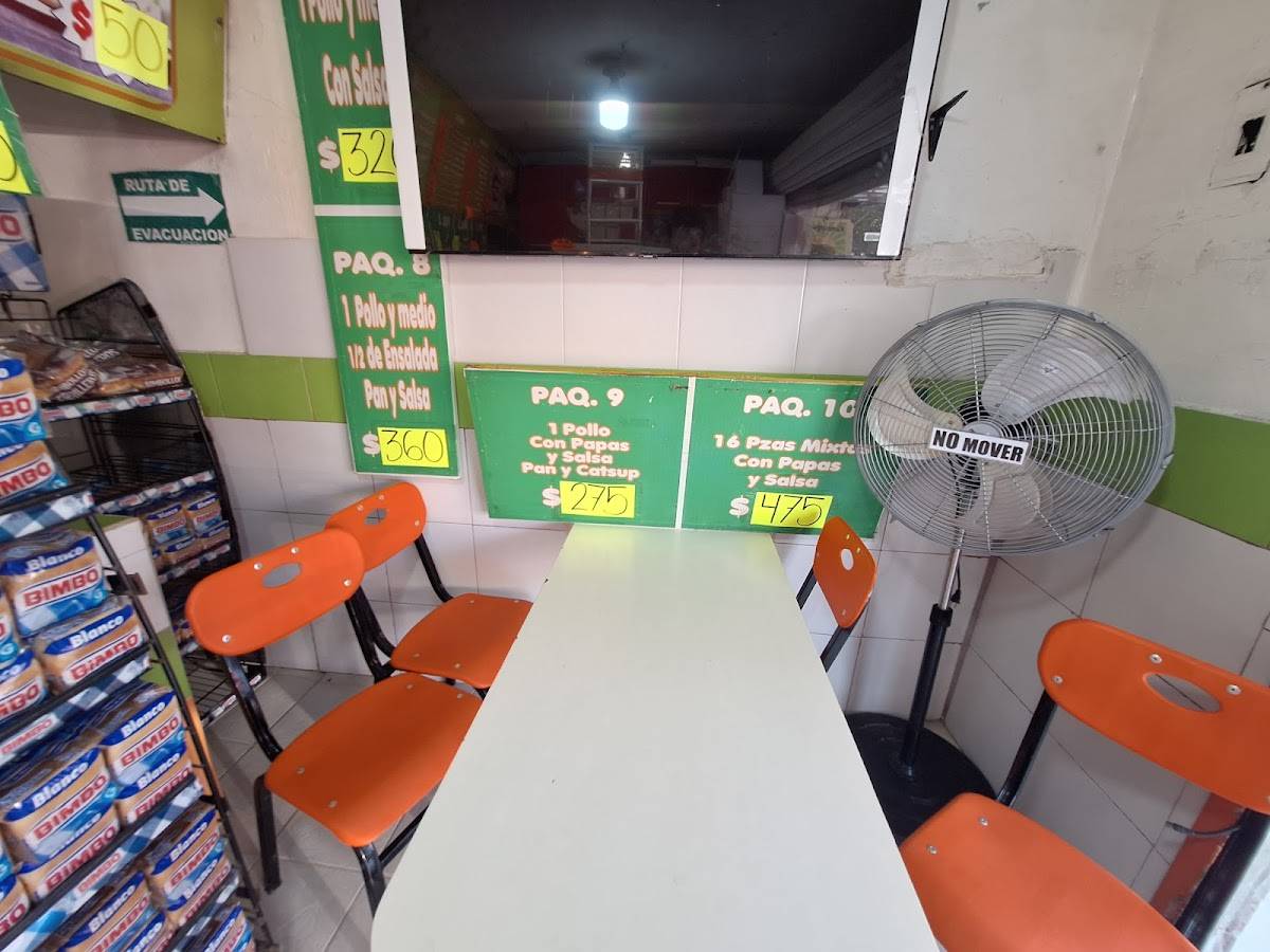 Menu at MI POLLO restaurant, Tampico