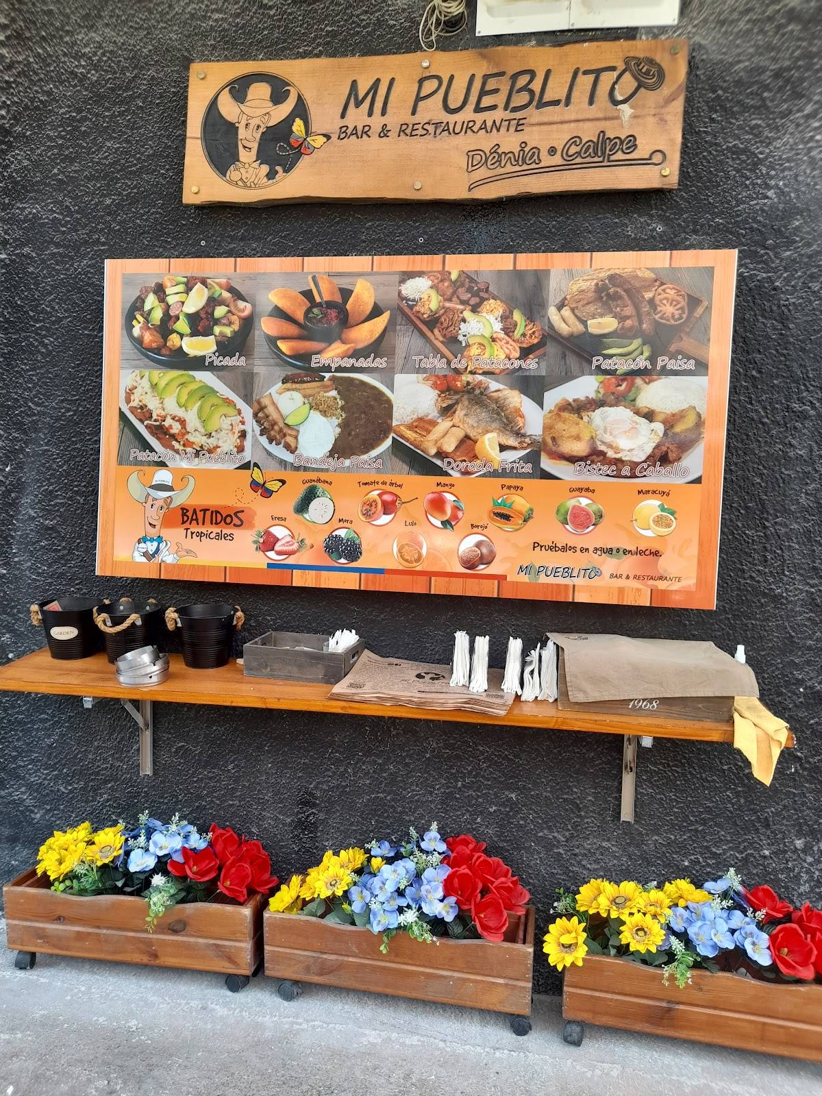 Menu at MI PUEBLITO BAR&RESTAURANTE., Calp