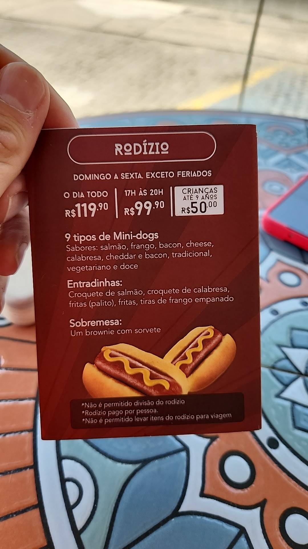 Menu em Magic Dog Concept restaurante, Osasco
