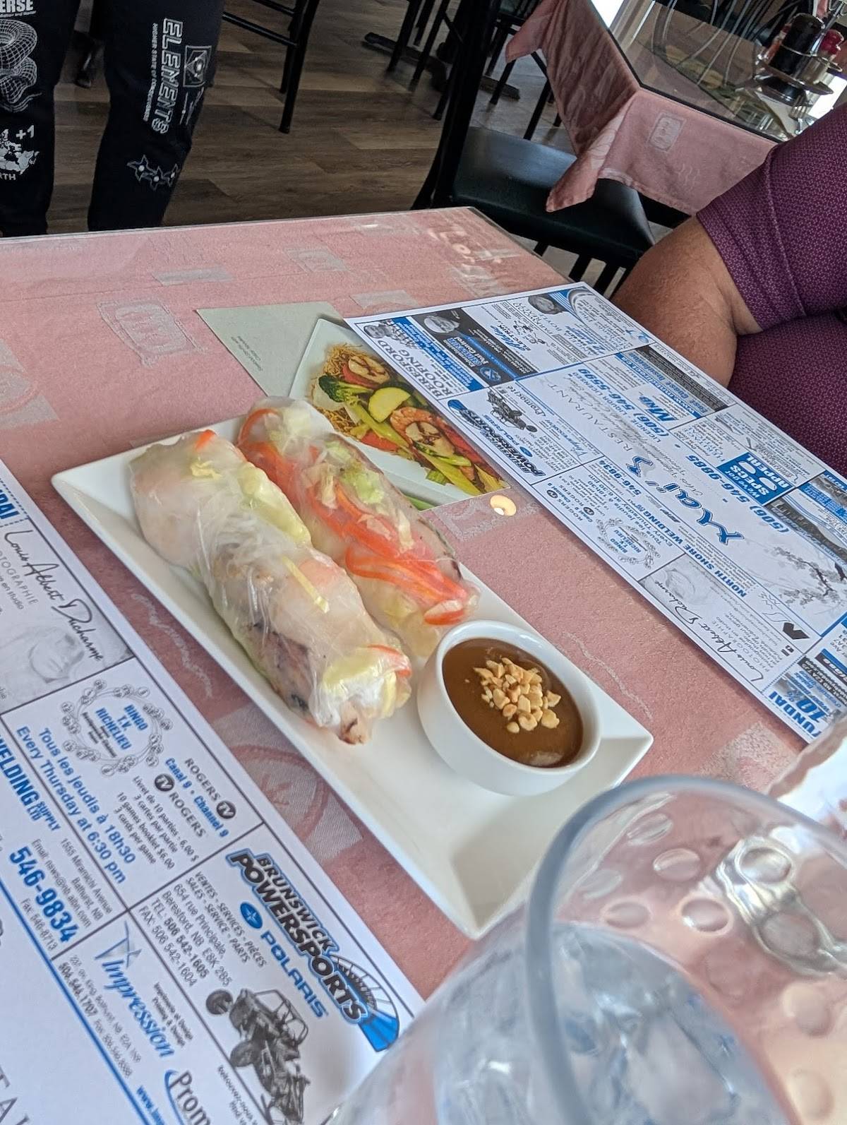 Menu at Mai restaurant, Bathurst, 951 St Peter Ave