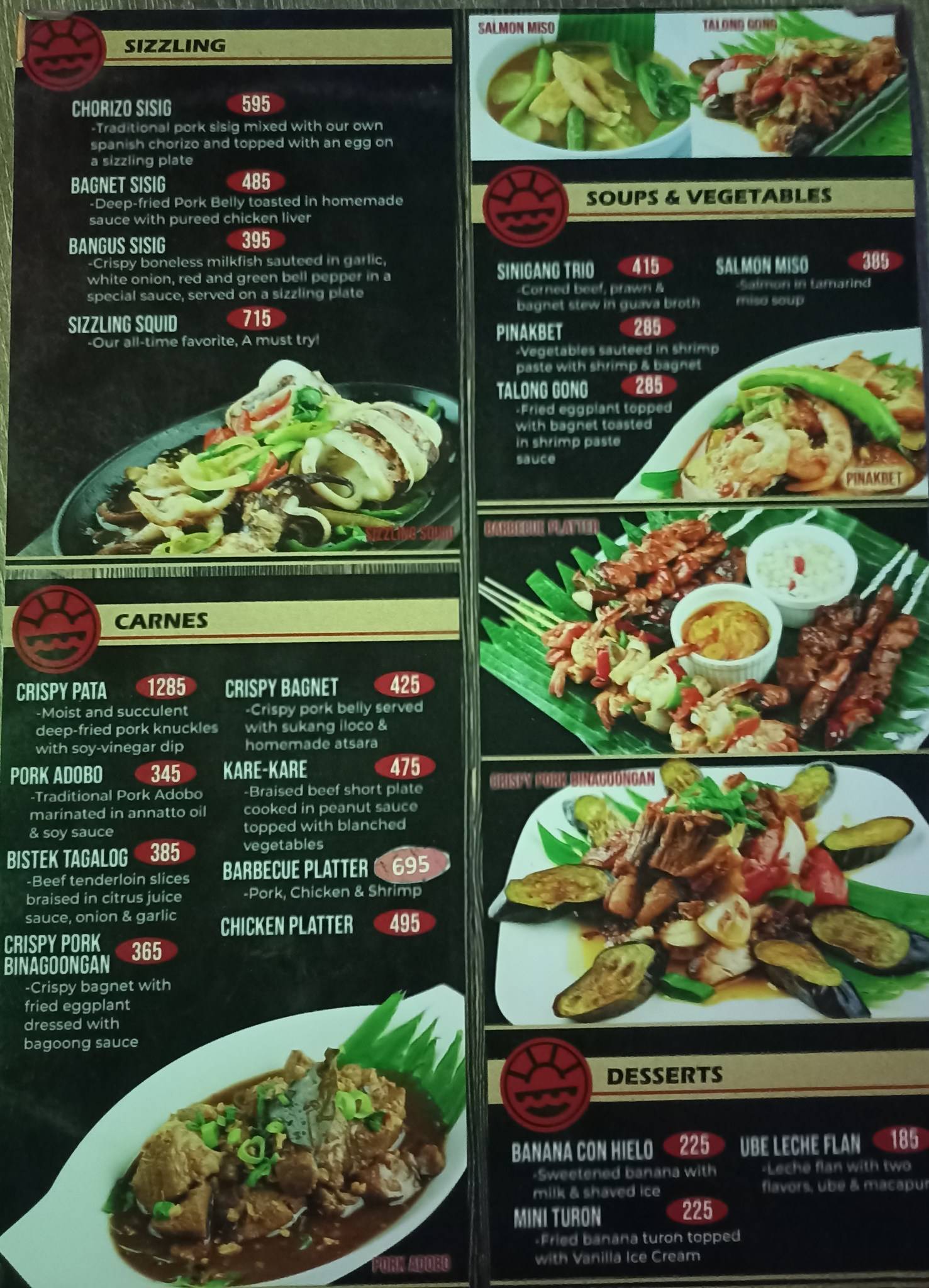 Menu at Jose Cuervo Cantina pub & bar, Makati