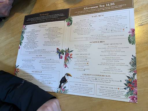 Menu at Manor Farm Tea Room cafe, Farnham