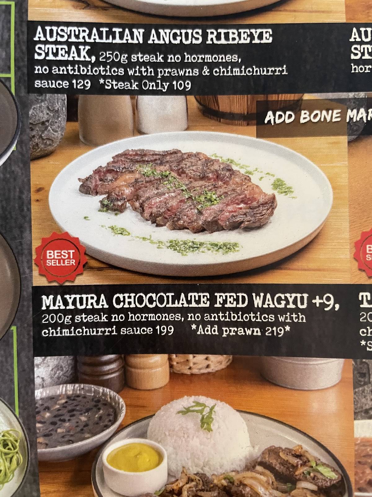 Menu at Maxzi The Good Food Shop - Al Quoz restaurant, Dubai