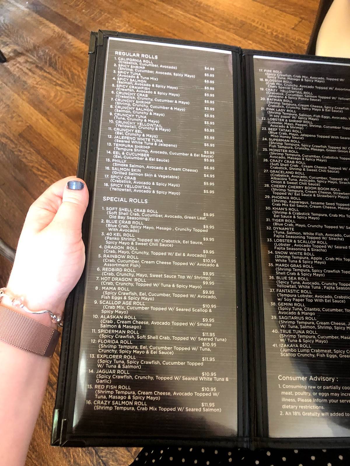 Menu at Red Hook Cajun Seafood & Bar (Union Ave), Memphis