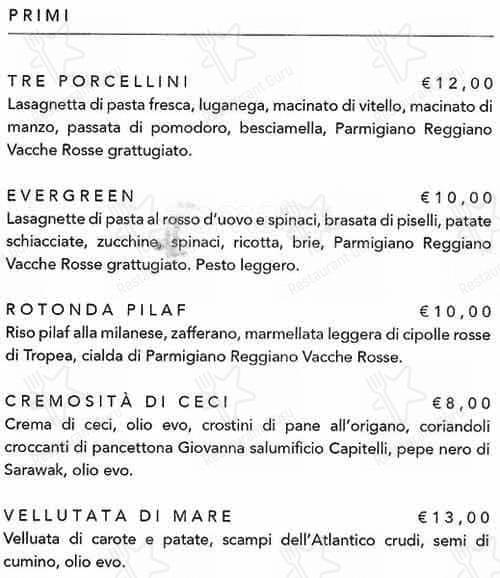 Menu da Rotonda Bistrò pub & bar, Milano
