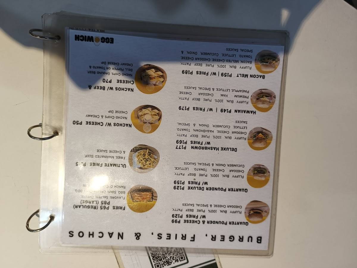 Menu at Milk Tealicious Angono cafe, Angono