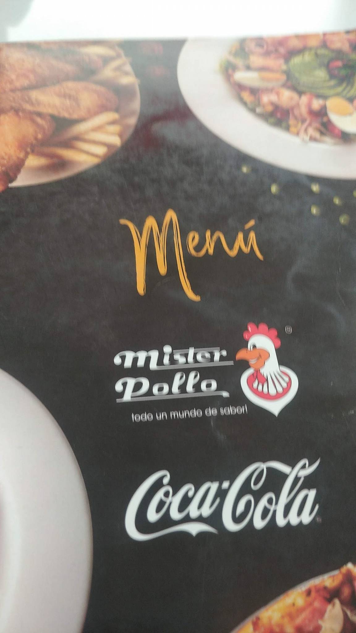 Carta del restaurante Mister Pollo Centro, Pasto, Cl. 17 #No.20-107