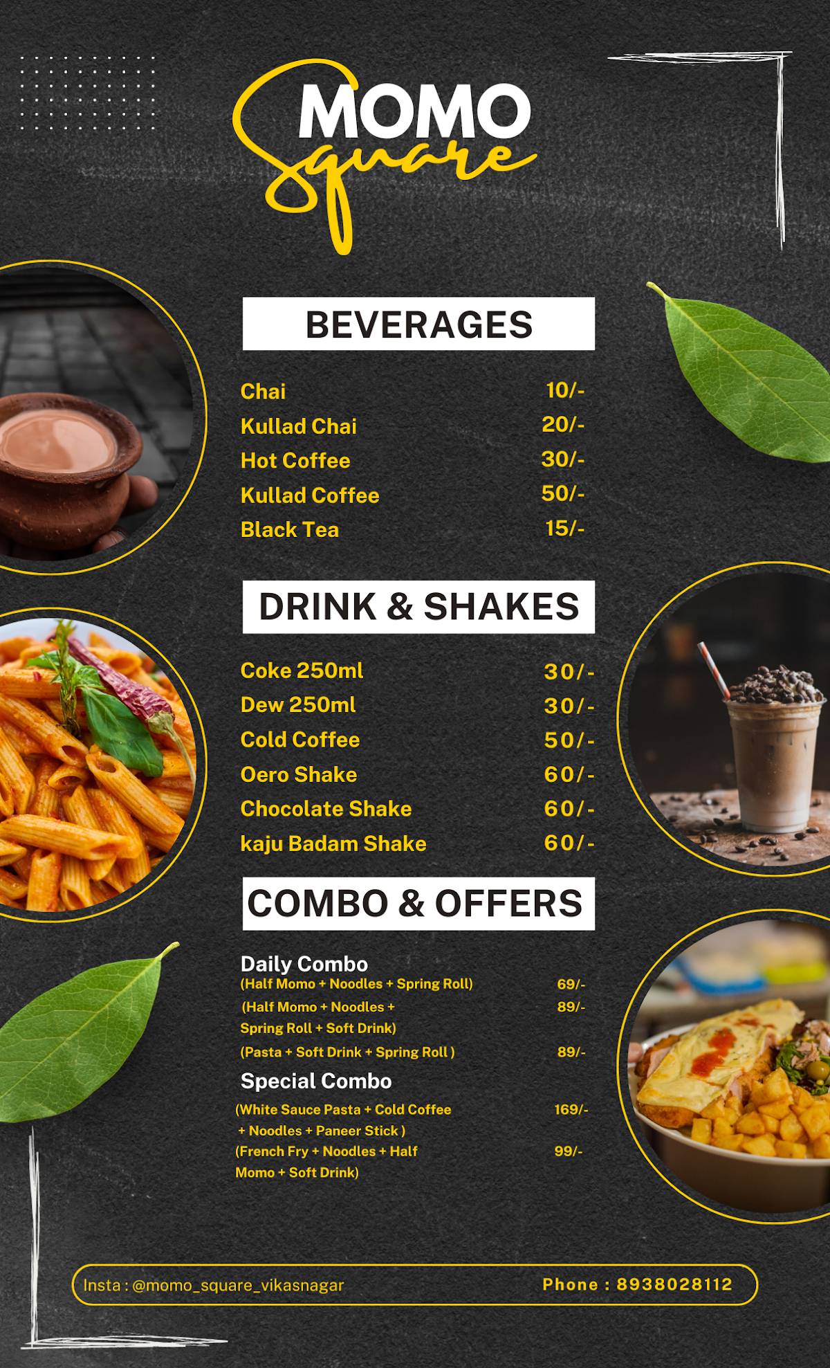 Menu at Momo Square, Vikasnagar