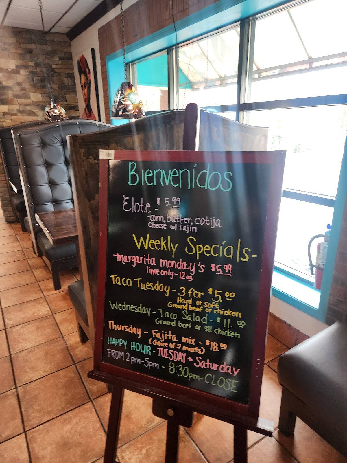 Menu at Monte Alban restaurant, Rochester, 845 East Ridge Road