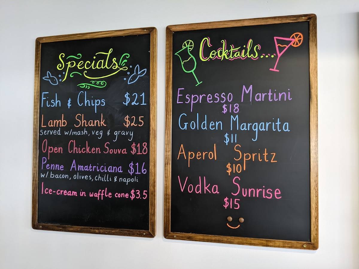 Menu at Flight Deck Bar & Grill, Moorabbin Airport