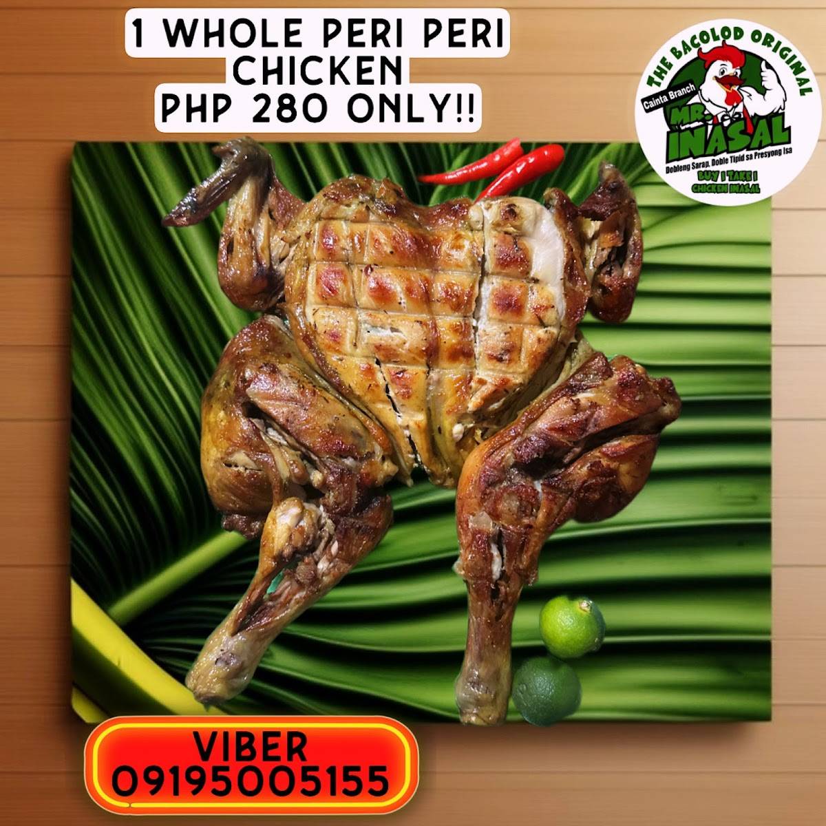 Menu at Mr Inasal Cainta restaurant, Cainta