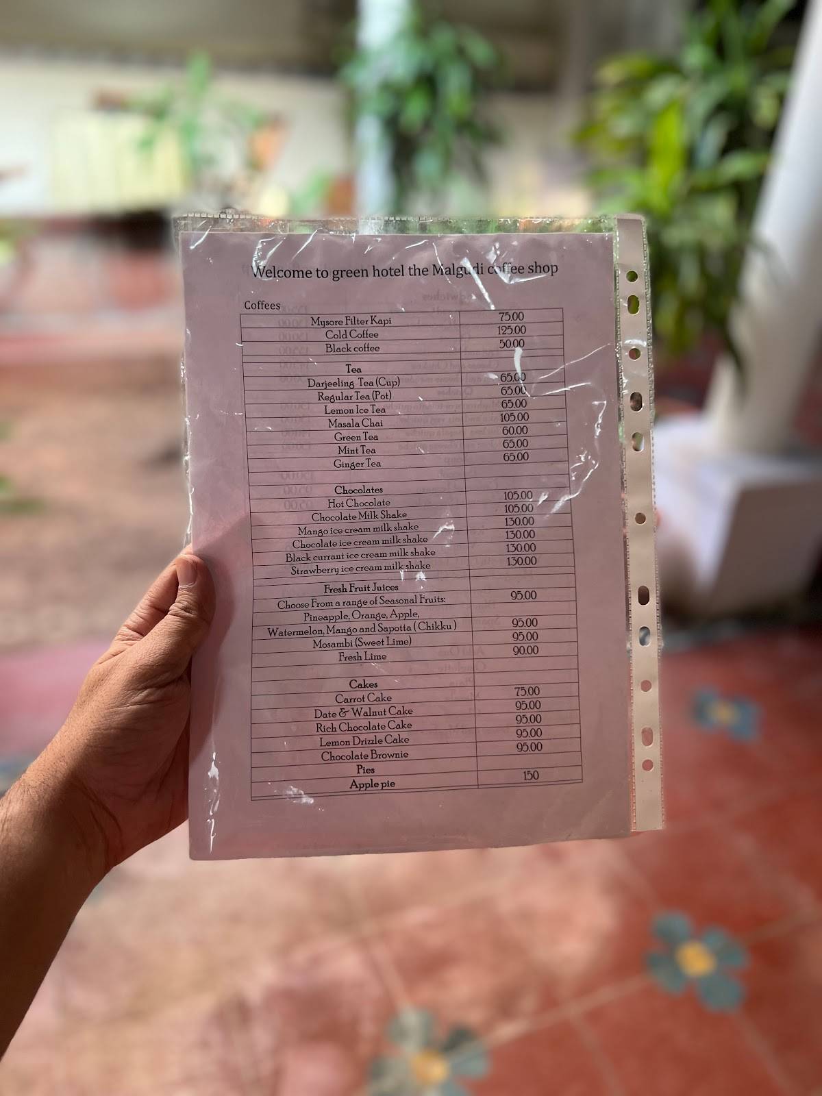Menu at Malgudi Coffee Shop & Bakery, Mysuru, 81
