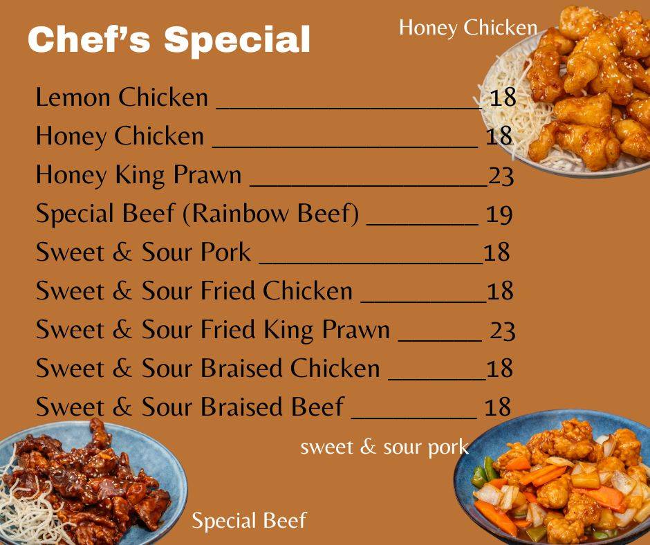 Menu at Nambour Junction Eatery (Chinese Take-Away) restaurant, Nambour