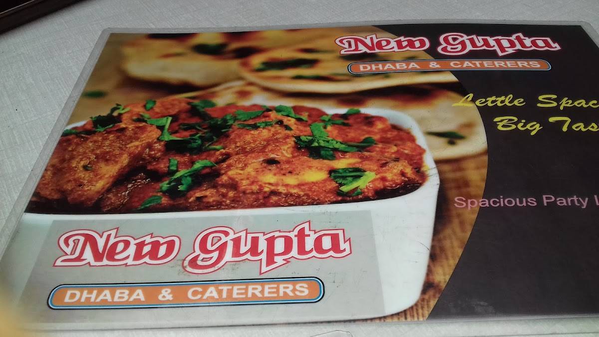 Menu at New Gupta Restaurant, New Delhi