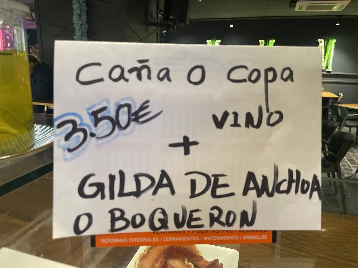 Carta del pub y bar Nuevo Beer Station, Pamplona, Calle Monasterio del ...