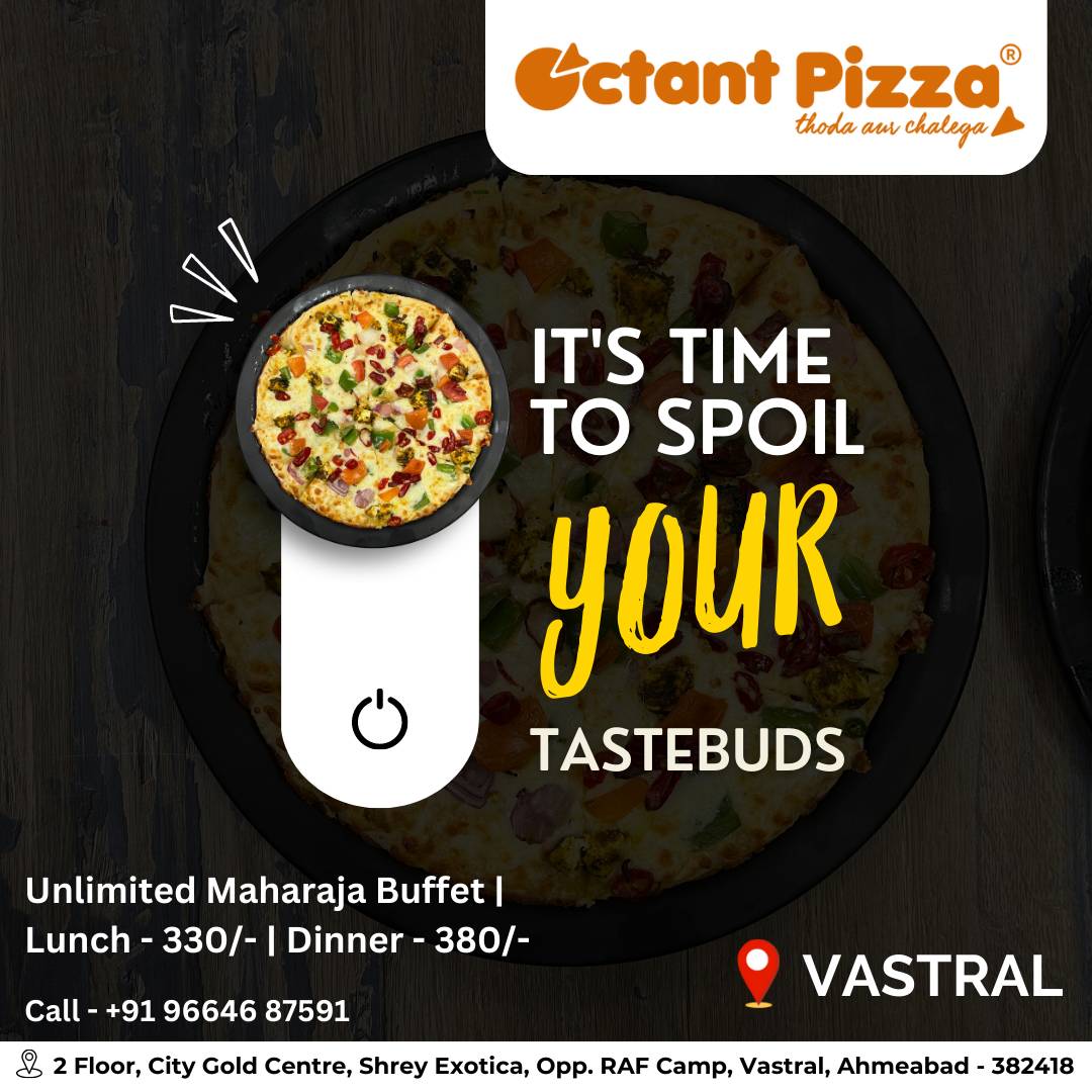 Menu at Octant Pizza Vastral Biggest Pizzeria in Ahmedabad Best ...