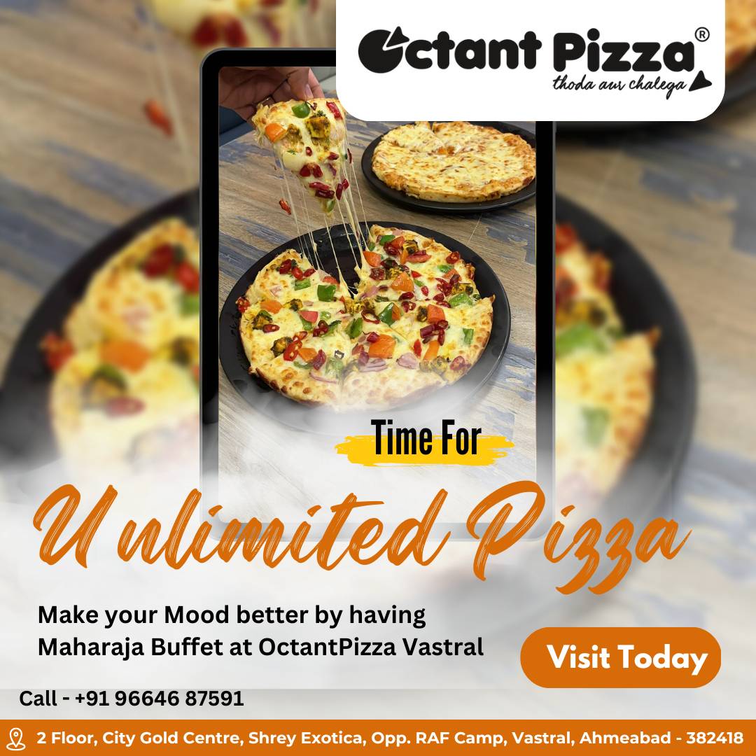 Menu at Octant Pizza Vastral Biggest Pizzeria in Ahmedabad Best ...