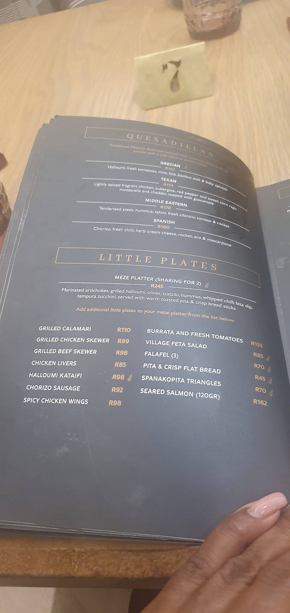 Menu at Olives & Plates Ellipse pub & bar, Midrand