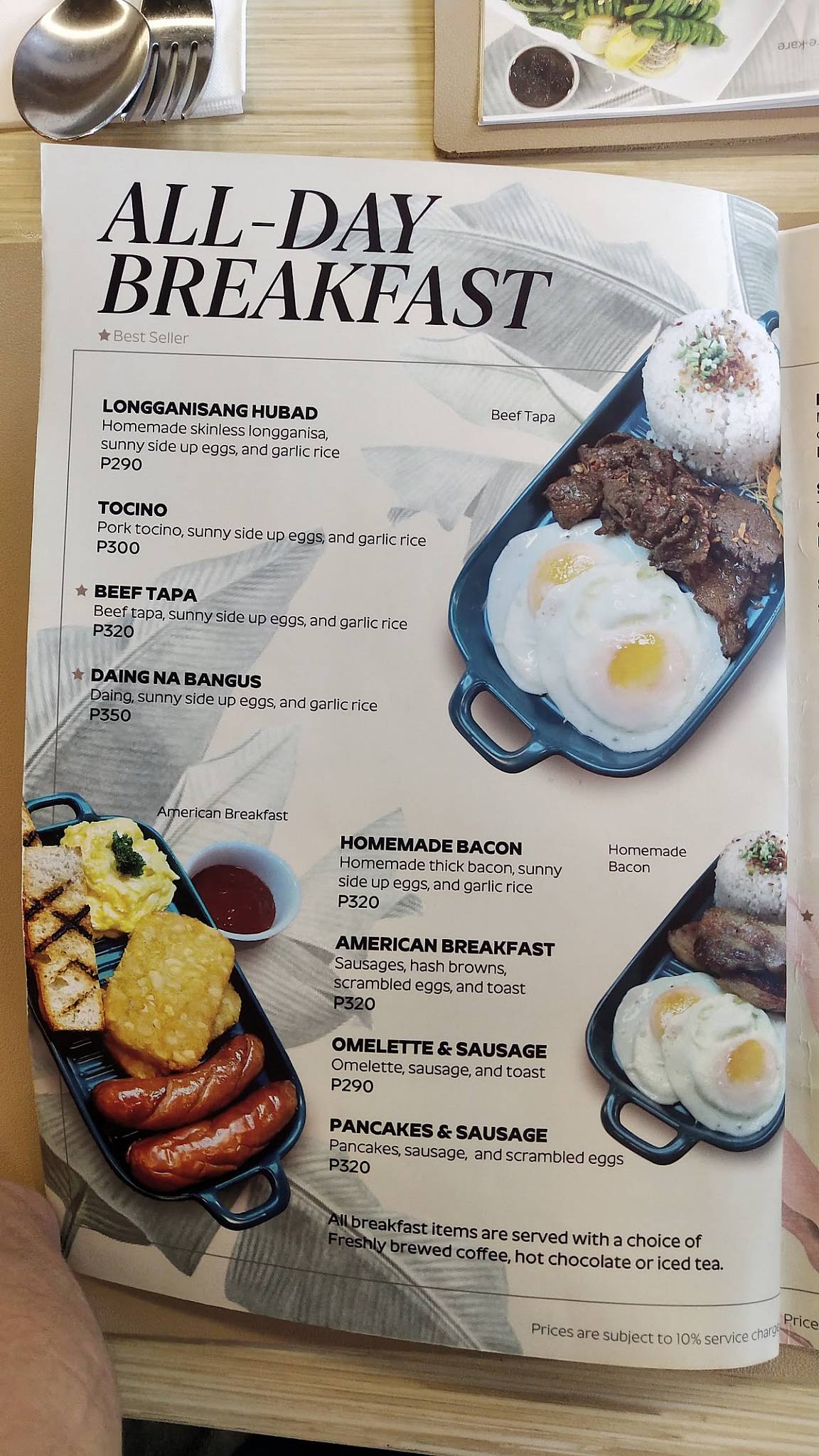 Menu at Ombu Kusina restaurant, Quezon City, 91 - 93