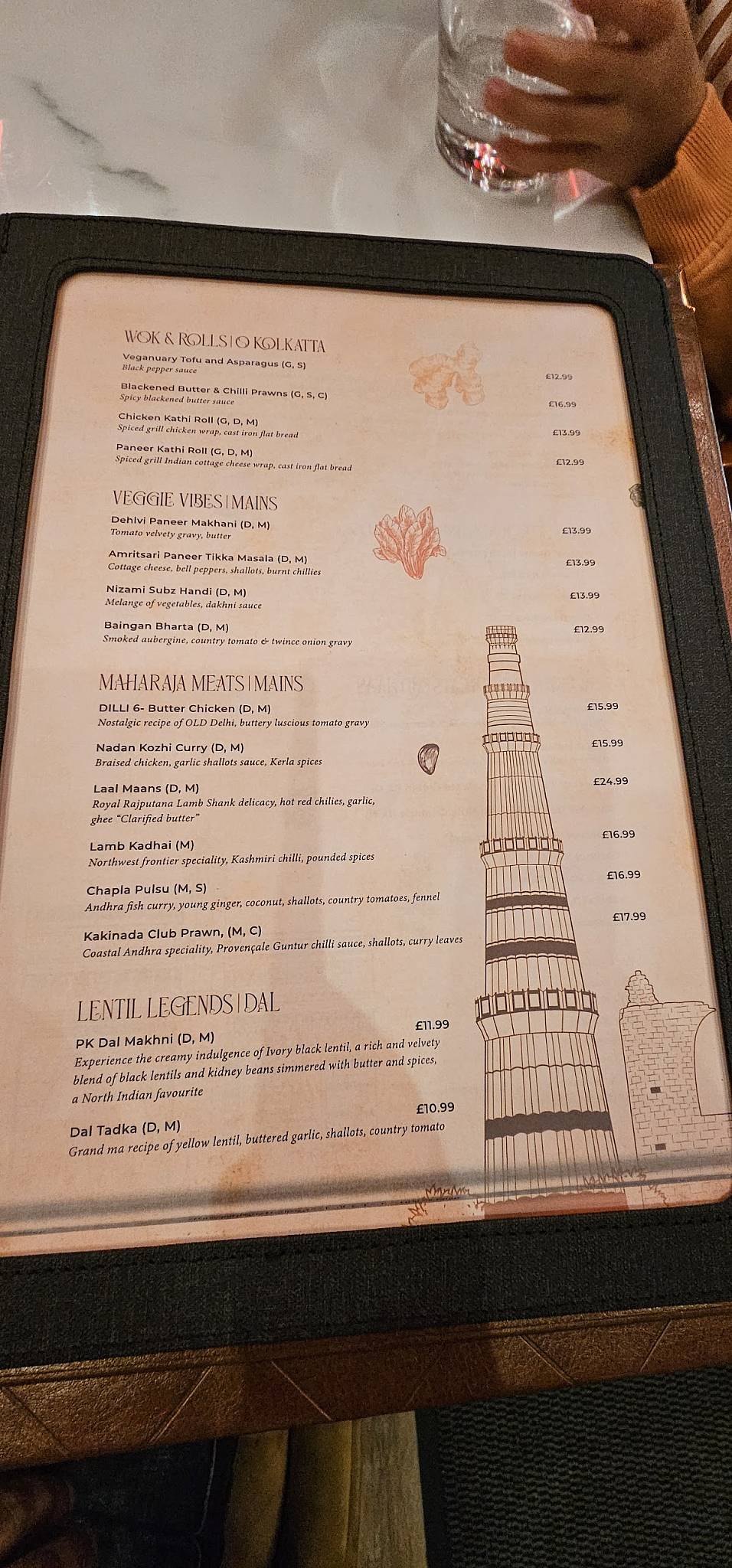 Menu at PK Indian Restaurant, Bar & Lounge, Hayes