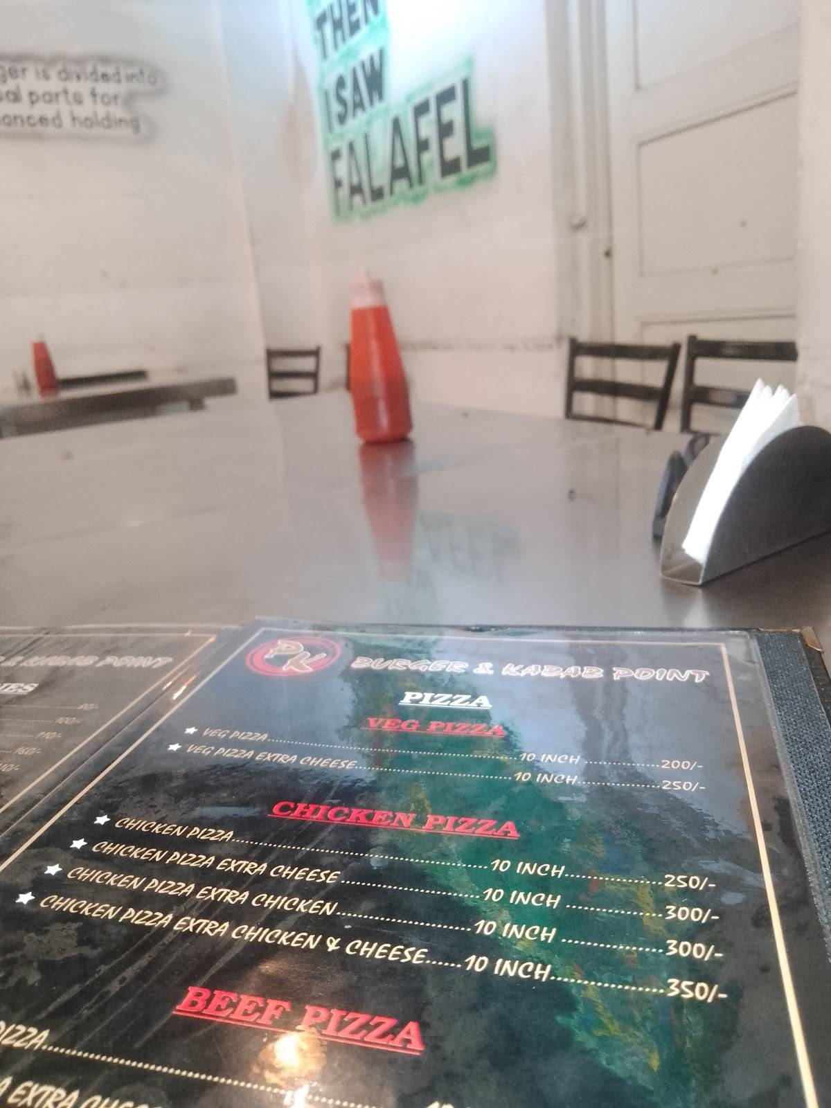 Menu at PK burger & Kabab Point, Pune