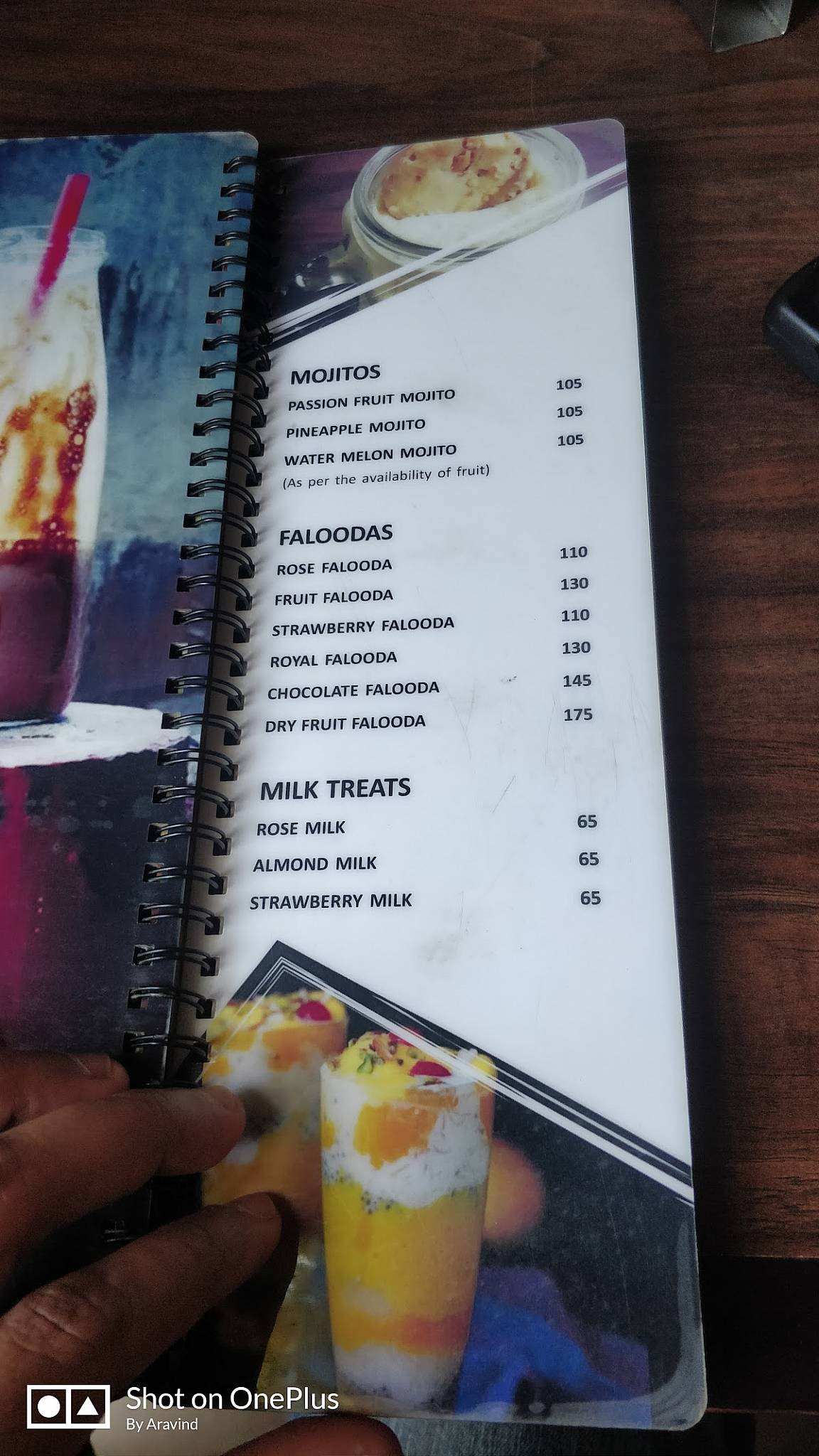 Menu at Palaaram Paravur, Kochi, Pullamkulam Rd