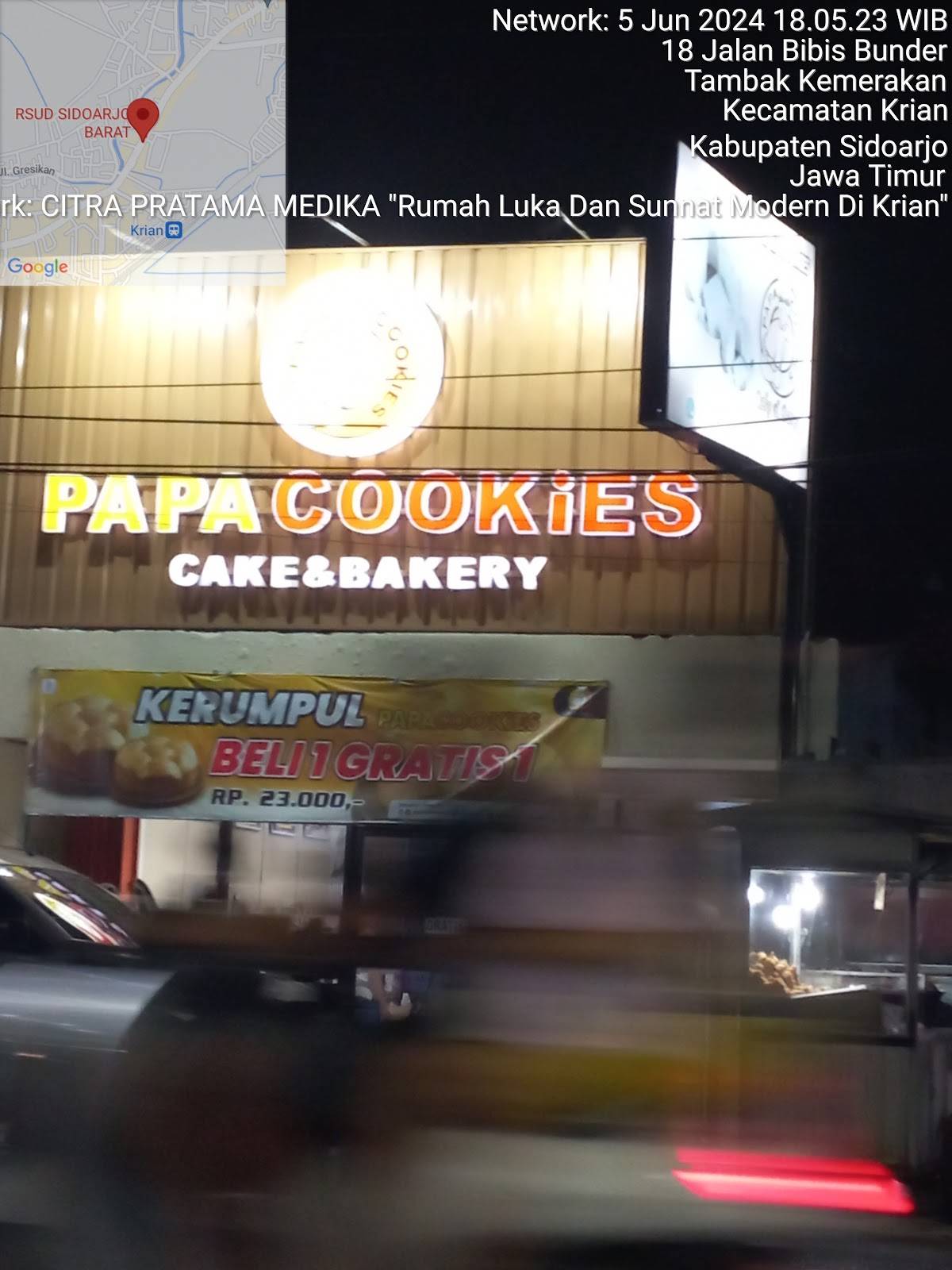 Menu at Papa Cookies Bakery Krian, Tambak Kemerakan