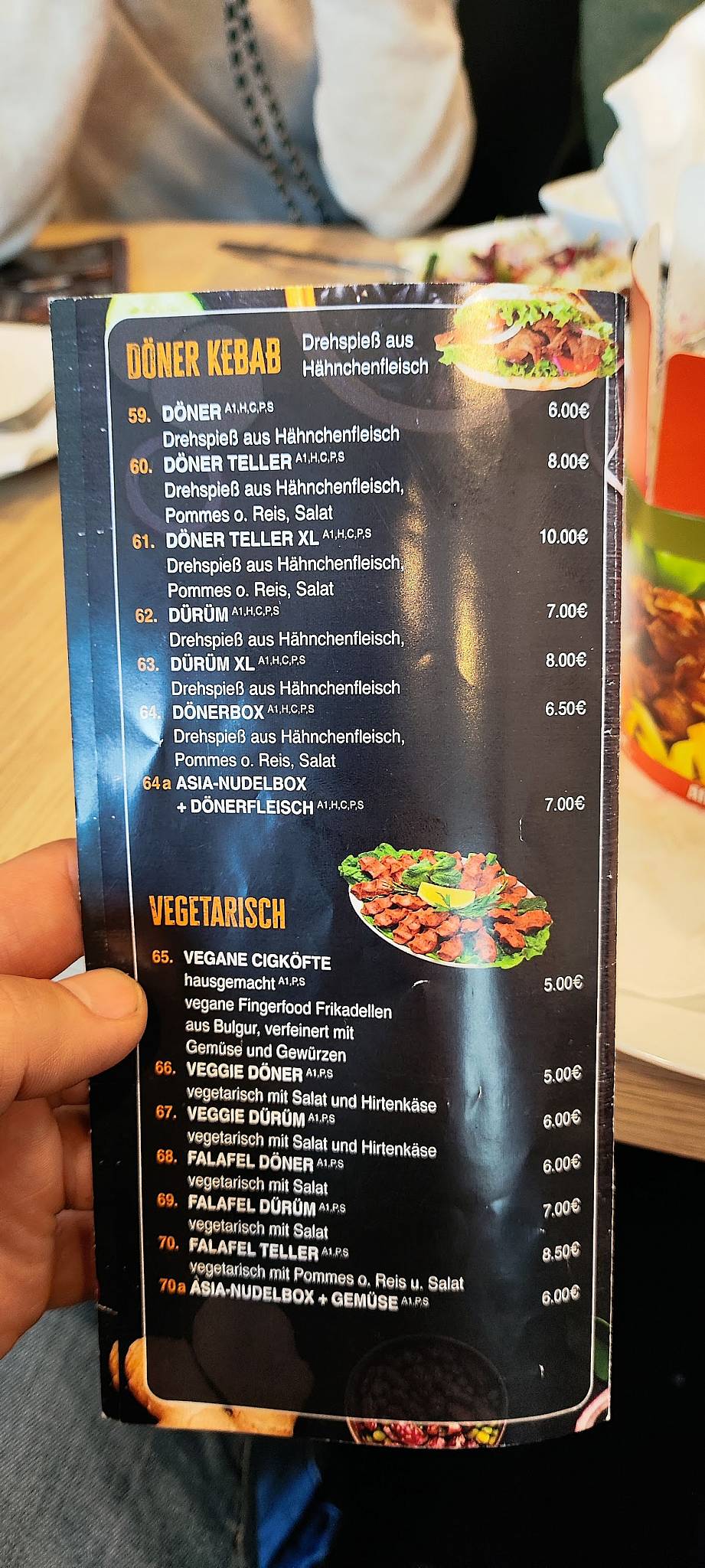 Speisekarte von Paps Grill restaurant, Waldkraiburg