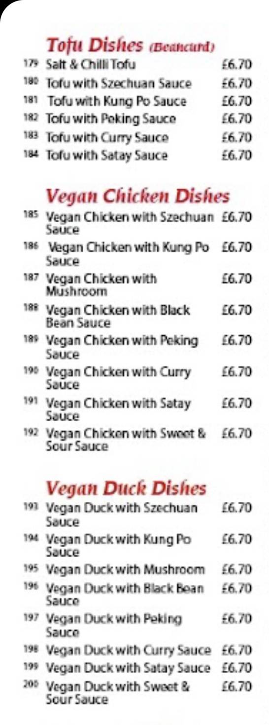 Menu at Peking Palace Restaurant, Glasgow, 165 E Kilbride Rd